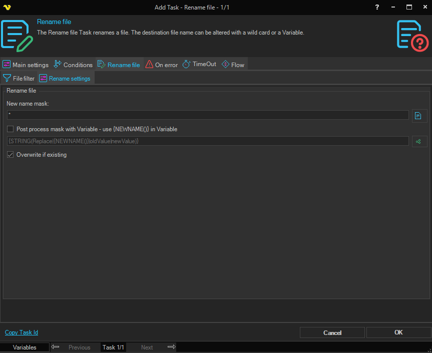 rename-file | VisualCron Documentation