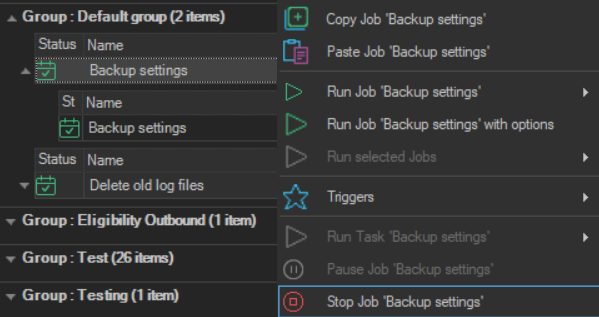 stop-job | VisualCron Documentation